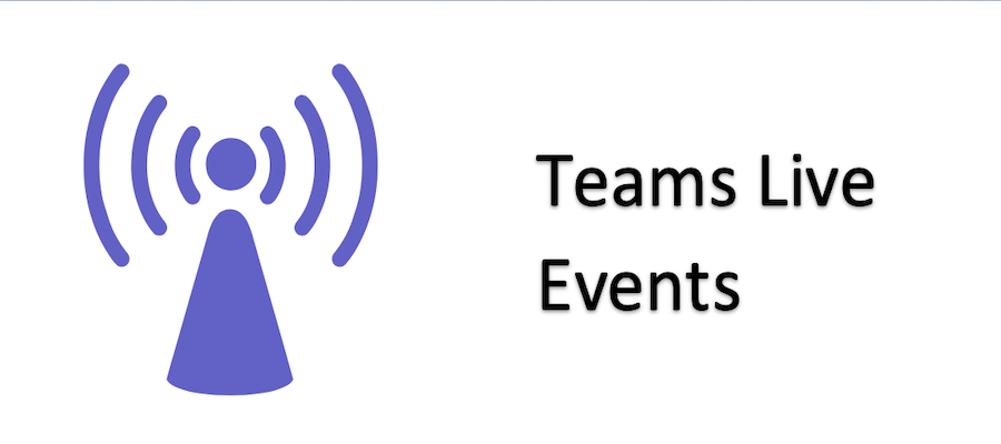 Teams Live Events | Computing | Information Services